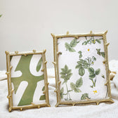 Metal Twig Frame, Gold - Set of 2 (8x6 & 6x4)